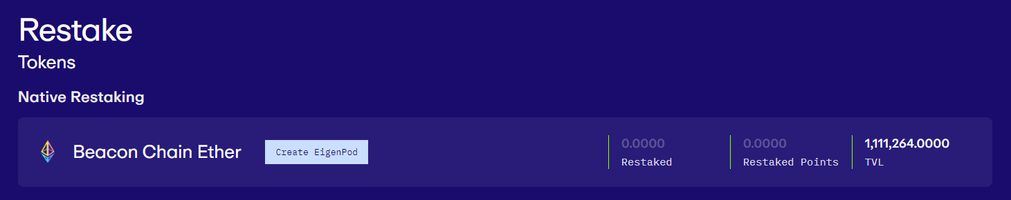 How to Restake ETH Natively with EigenLayer