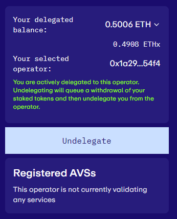 How to Restake ETH with Stader on EigenLayer?