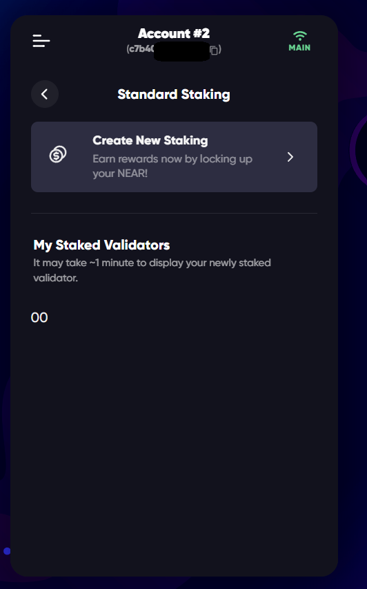 How to Stake NEAR with Meteor Wallet