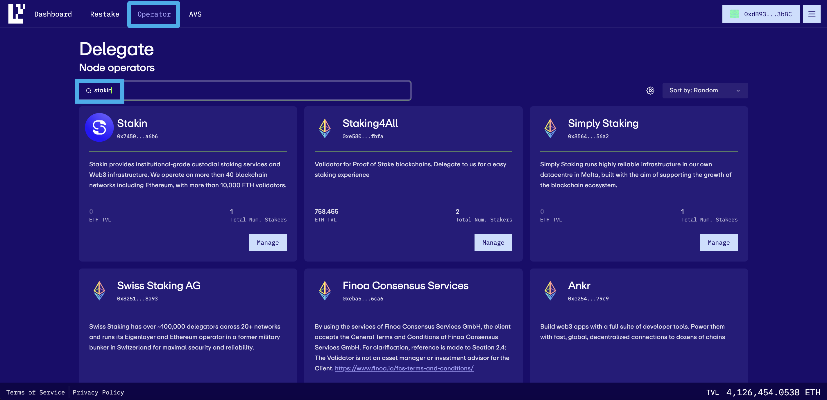 How to Delegate to an EigenLayer Operator
