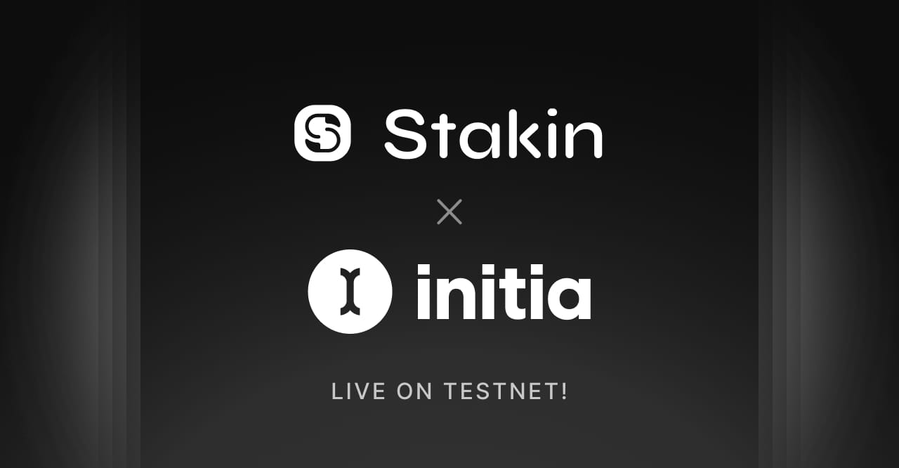 Stakin Announces Support for Initia Testnet
