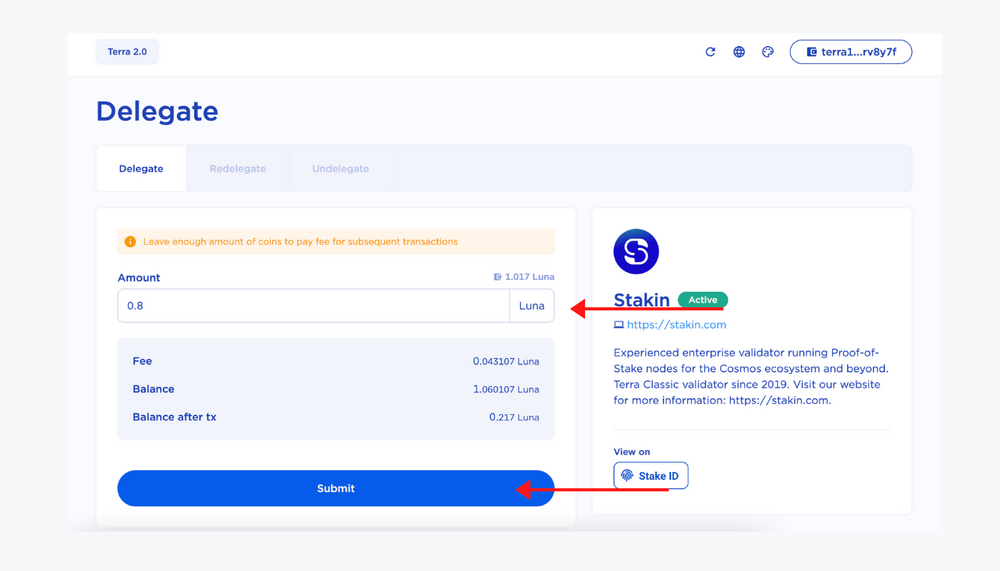 Luna 2 – How To Access & Stake