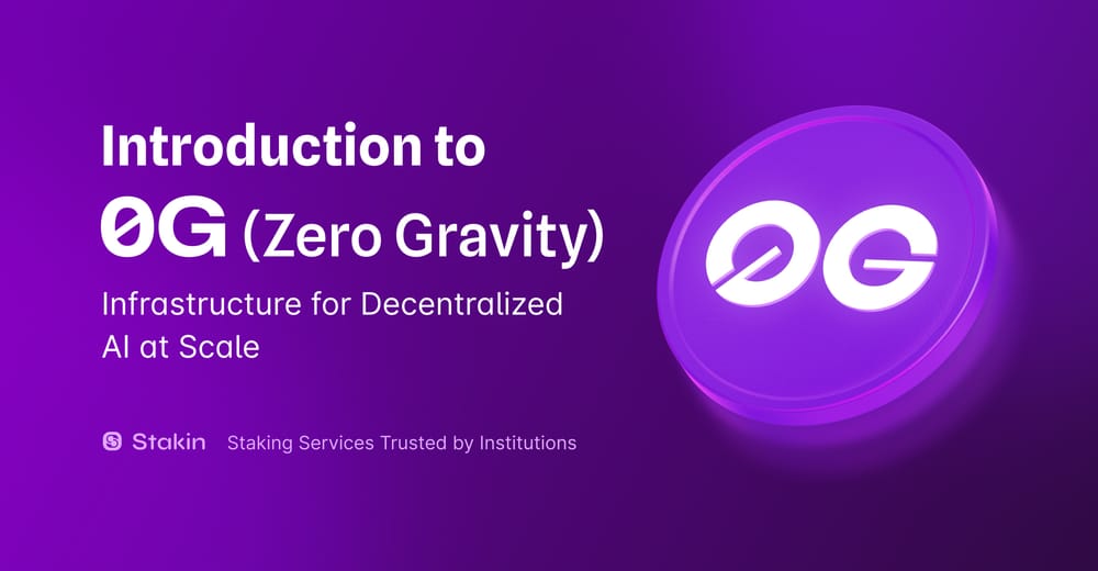 Introduction to 0G(Zero Gravity) - Infrastructure for Decentralized AI ...