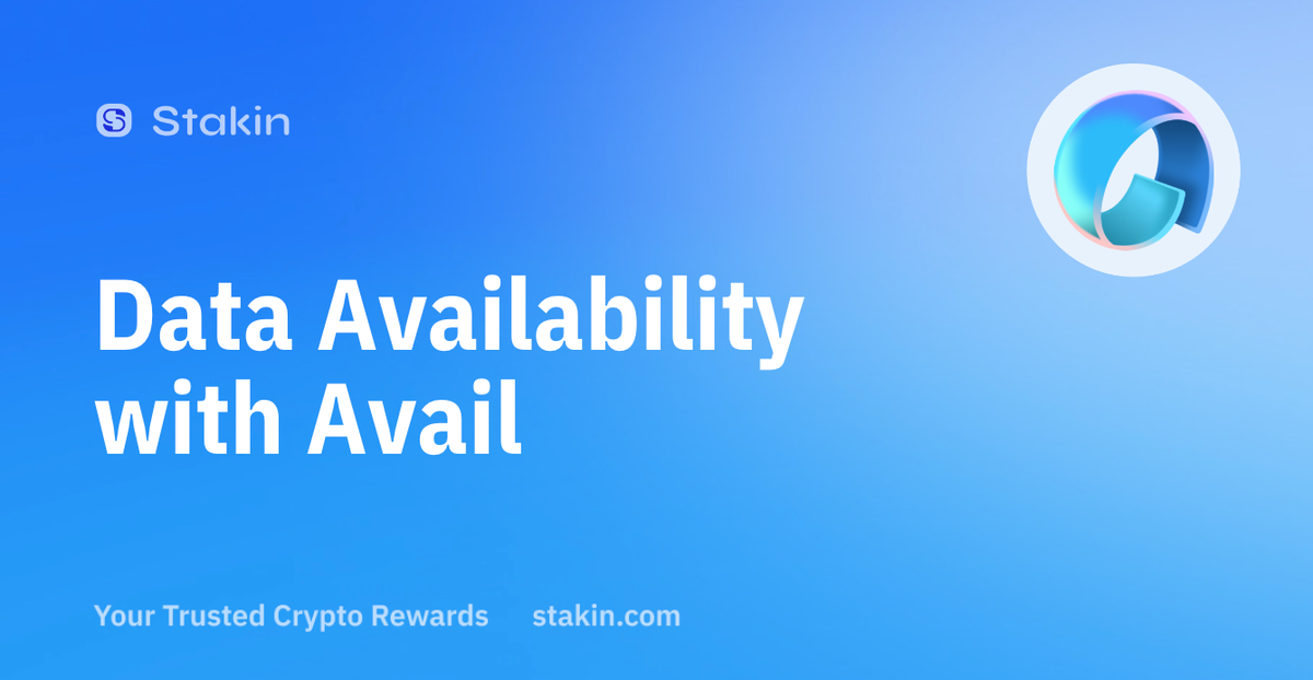 The Avail Project Modular Blockchain For Data Availability