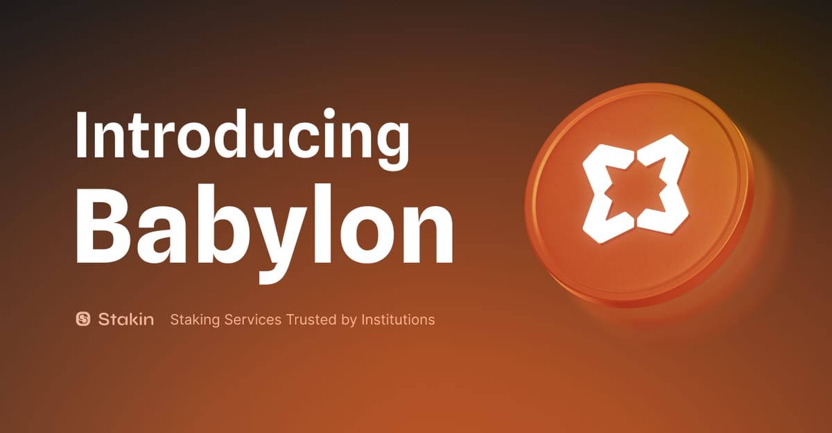 An Introduction to Babylon: Bitcoin Staking & BABY Token (2025)