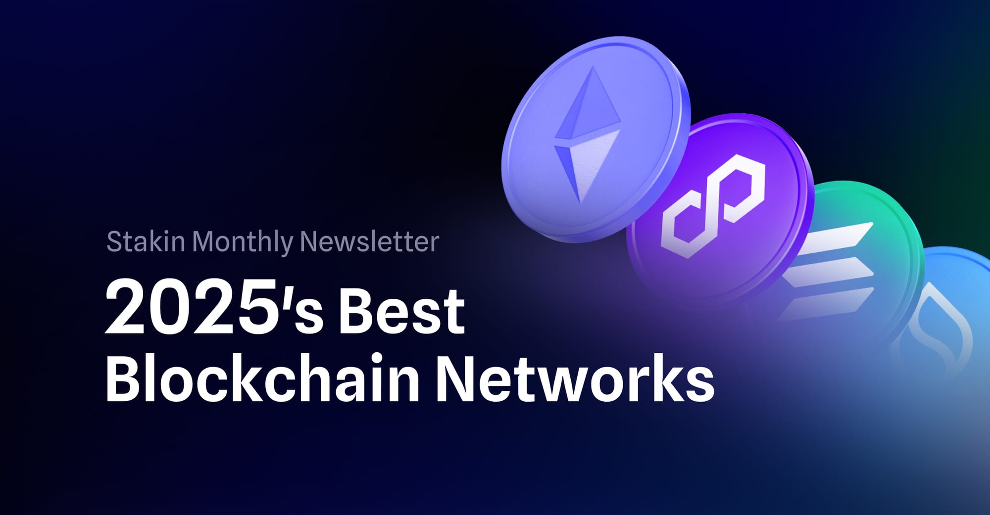 2025 Best Blockchain Networks - Newsletter