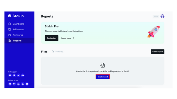 Staking Reports Now Live on the Stakin Dashboard