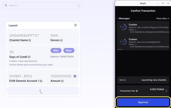How to Launch Your Own Saga Chainlet: A Guide