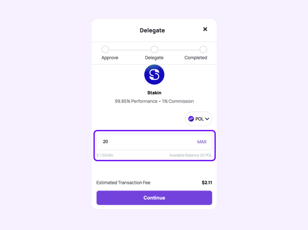 How to Stake Polygon (POL or MATIC) with MetaMask and Polygon Staking ...